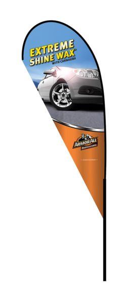 DOUBLE SIDED TEAR DROP BANNERS - TSS Car Wash Equipment
