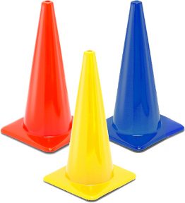 28" COLORED TRAFFIC CONE - TSS Car Wash Equipment