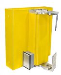 SLIM 2 SECTION FIXTURE WITH LED STROBES - TSS Car Wash Equipment