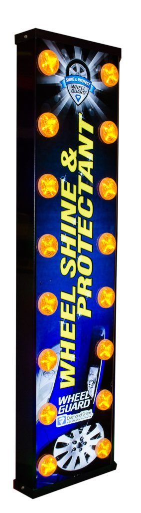 Spinner Fixture Background Is Illuminated