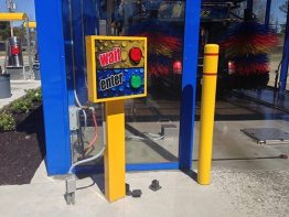 SLIM 2 SECTION FIXTURE WITH LED STROBES - TSS Car Wash Equipment