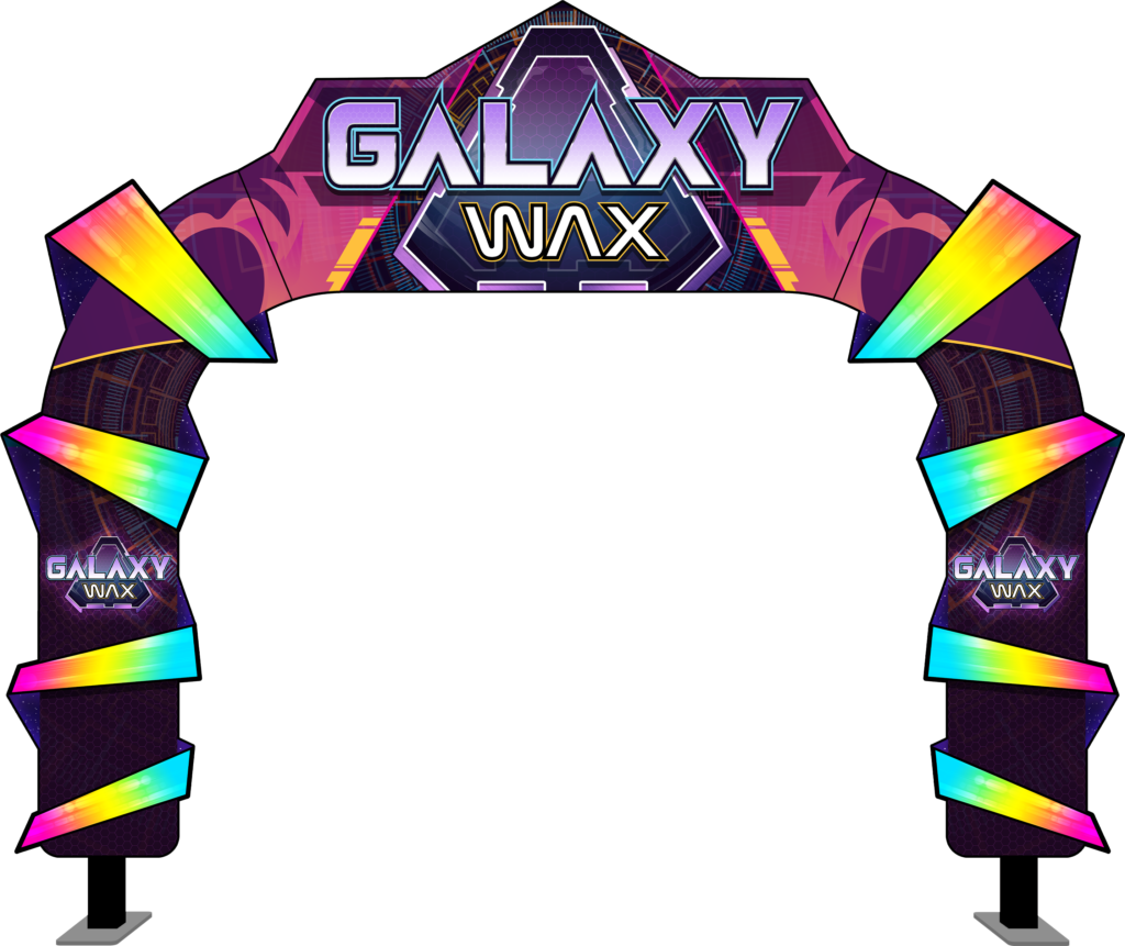 Vortex Application Arch w/ Color Changing Animation- Fully Illuminated ...
